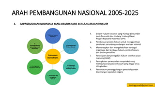 Rencana Pembangunan Jangka Panjang (RPJPN) 2015-2025 | PDF