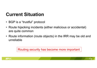 PacNOG 23: Secure routing with RPKI | PDF | Information and Network ...