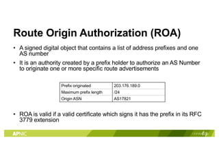 PacNOG 23: Secure routing with RPKI | PDF | Information and Network ...