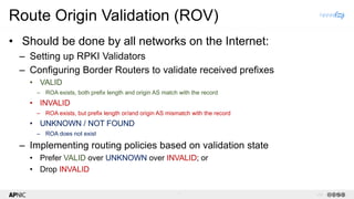 KHNOG 5: RPKI Status Update | PPT