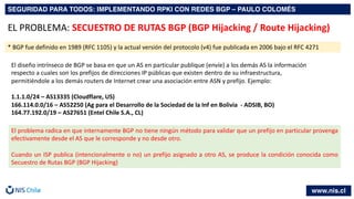 Fundamentos de RPKI y BGP | PPT
