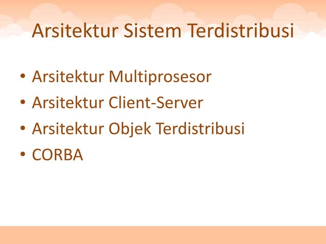 Rpl 011 - arsitektur sistem terdistribusi | PDF