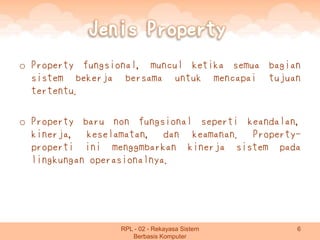 Rpl 02 - rekayasa sistem berbasis komputer | PPT