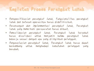 Rpl 03 - proses proses perangkat lunak | PDF