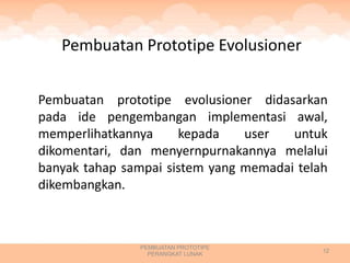 Rpl 07 - pembuatan prototipe perangkat lunak | PDF