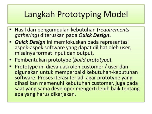 Rpl 2- sw process model | PPT