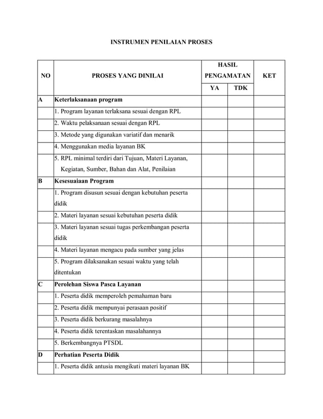 RENCANA PELAKSANAAN LAYANAN (RPL) BIMBINGAN KLASIKAL | PDF