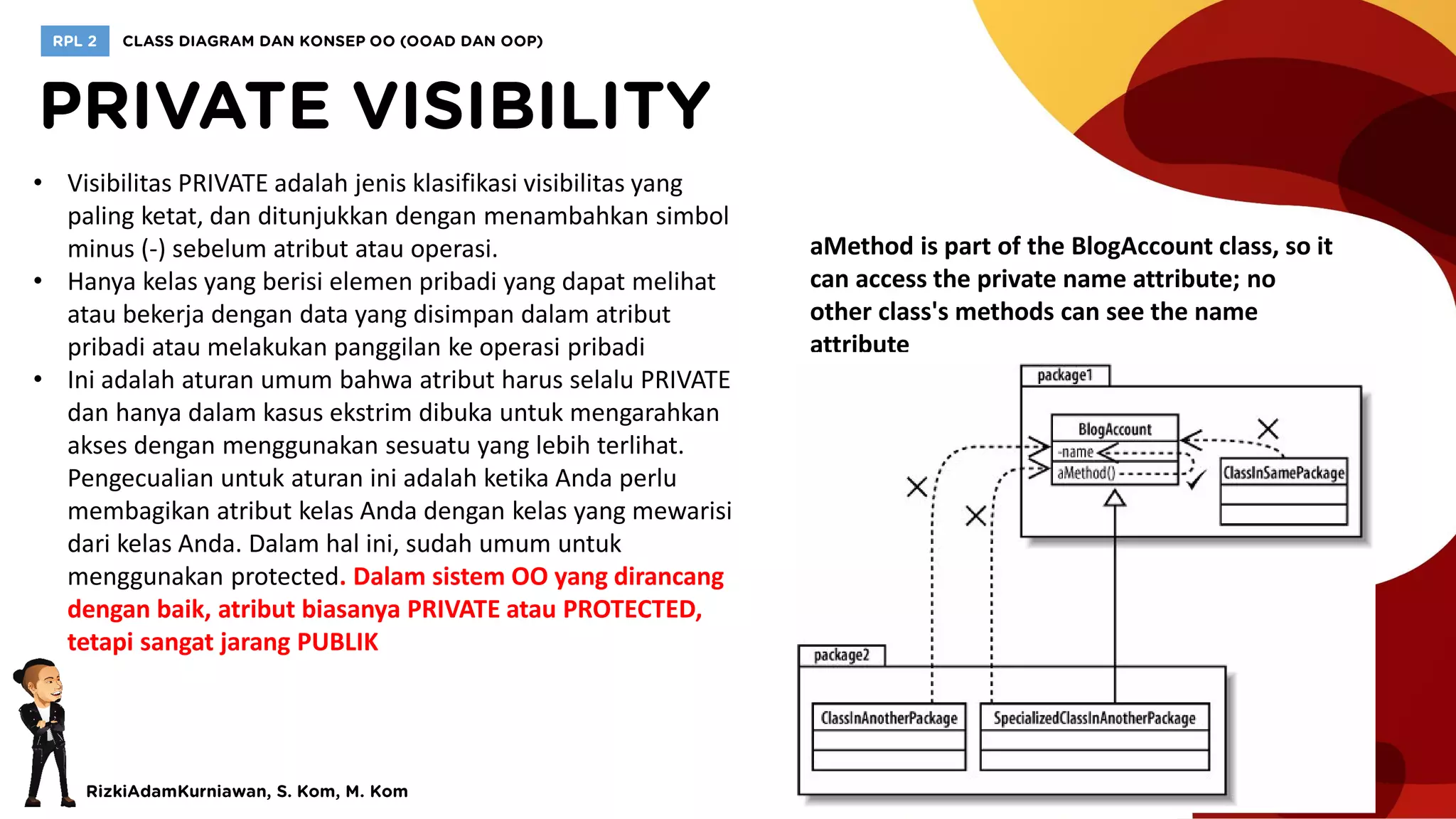 [RPL2] Class Diagram dan Konsep Object Oriented (1) | PDF