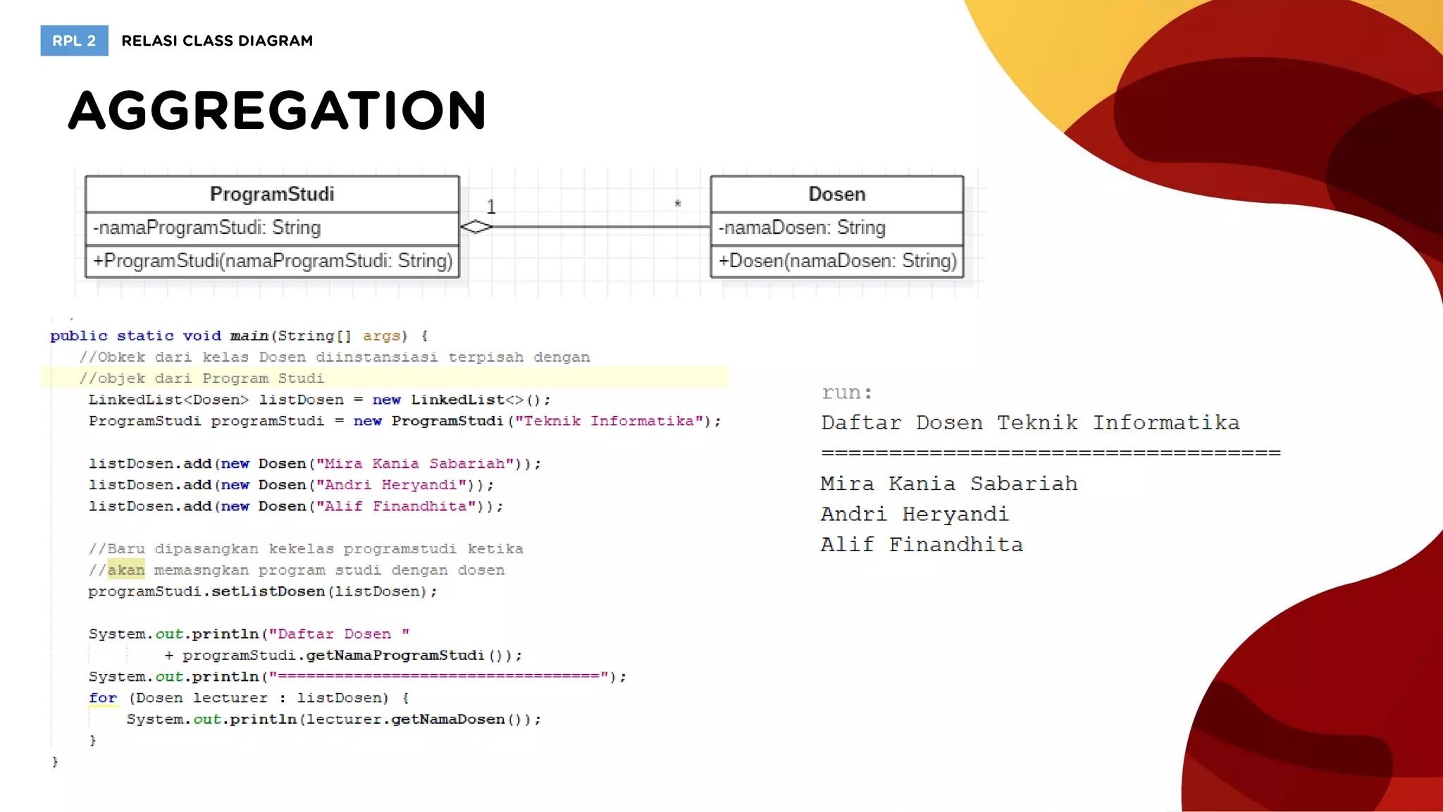 [RPL2] Class Diagram dan Relasinya (2) | PDF