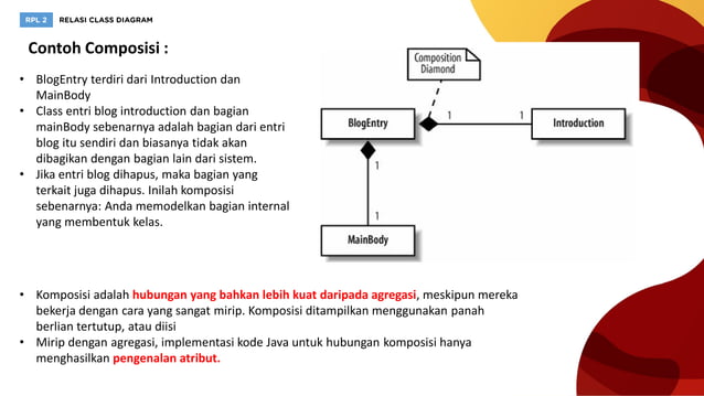 [RPL2] Class Diagram dan Relasinya (2) | PDF