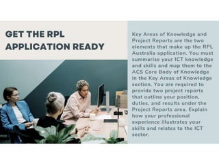 RPL Australia Applicants' Comprehensive Guide to the ACS Skill ...