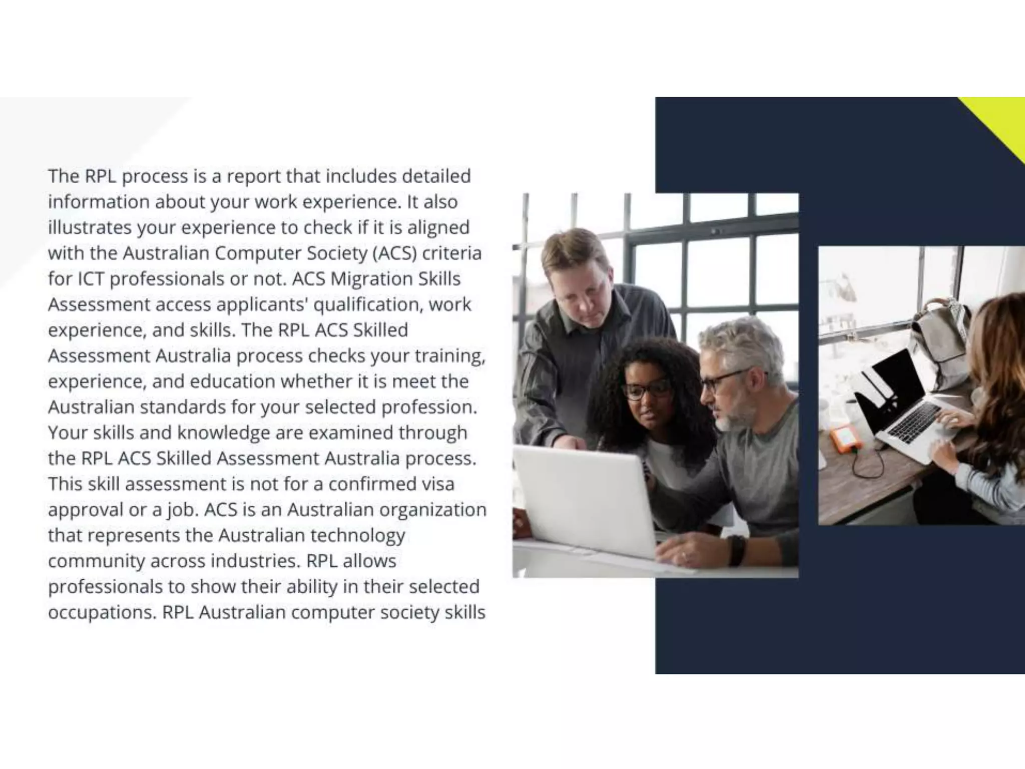 RPL Australian computer society skills assessment | PPT