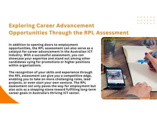 RPL Australian Computer Society Skills Assessment | PPTX