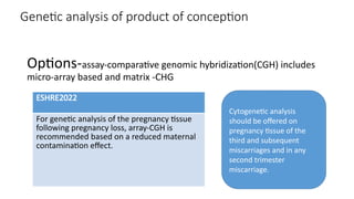 Recurrent pregnancy loss obstetrics class | PPTX