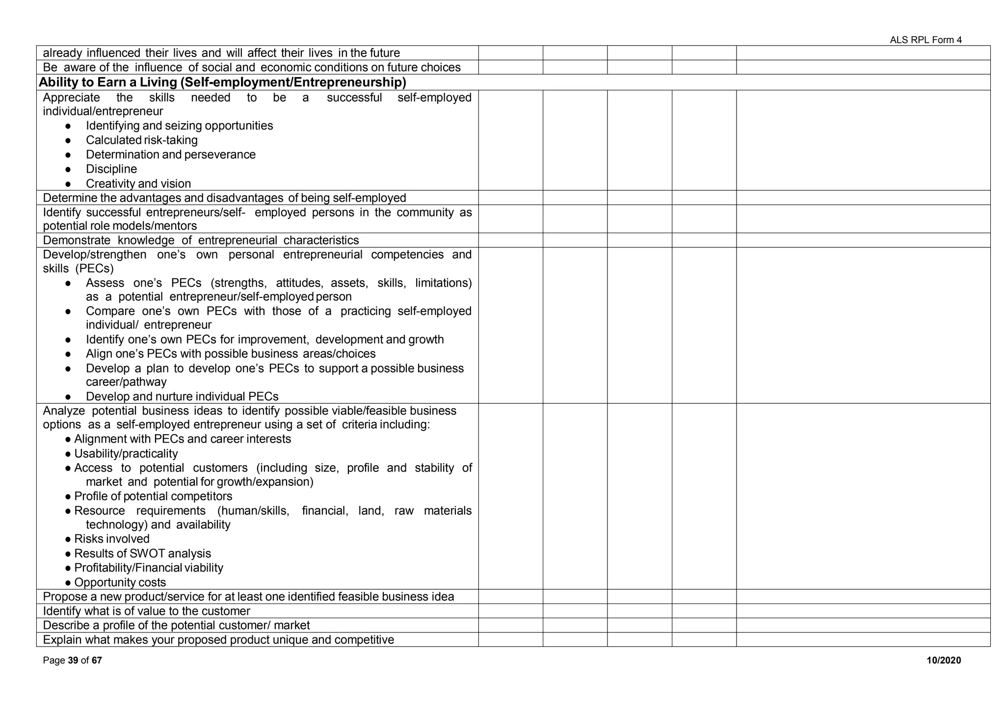 RPL Form 4 - JHS Learner_s Checklist of Competencies.pdf