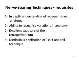 RETRO PERITONEAL LYMPHNODE DISSECTION CA | PPTX