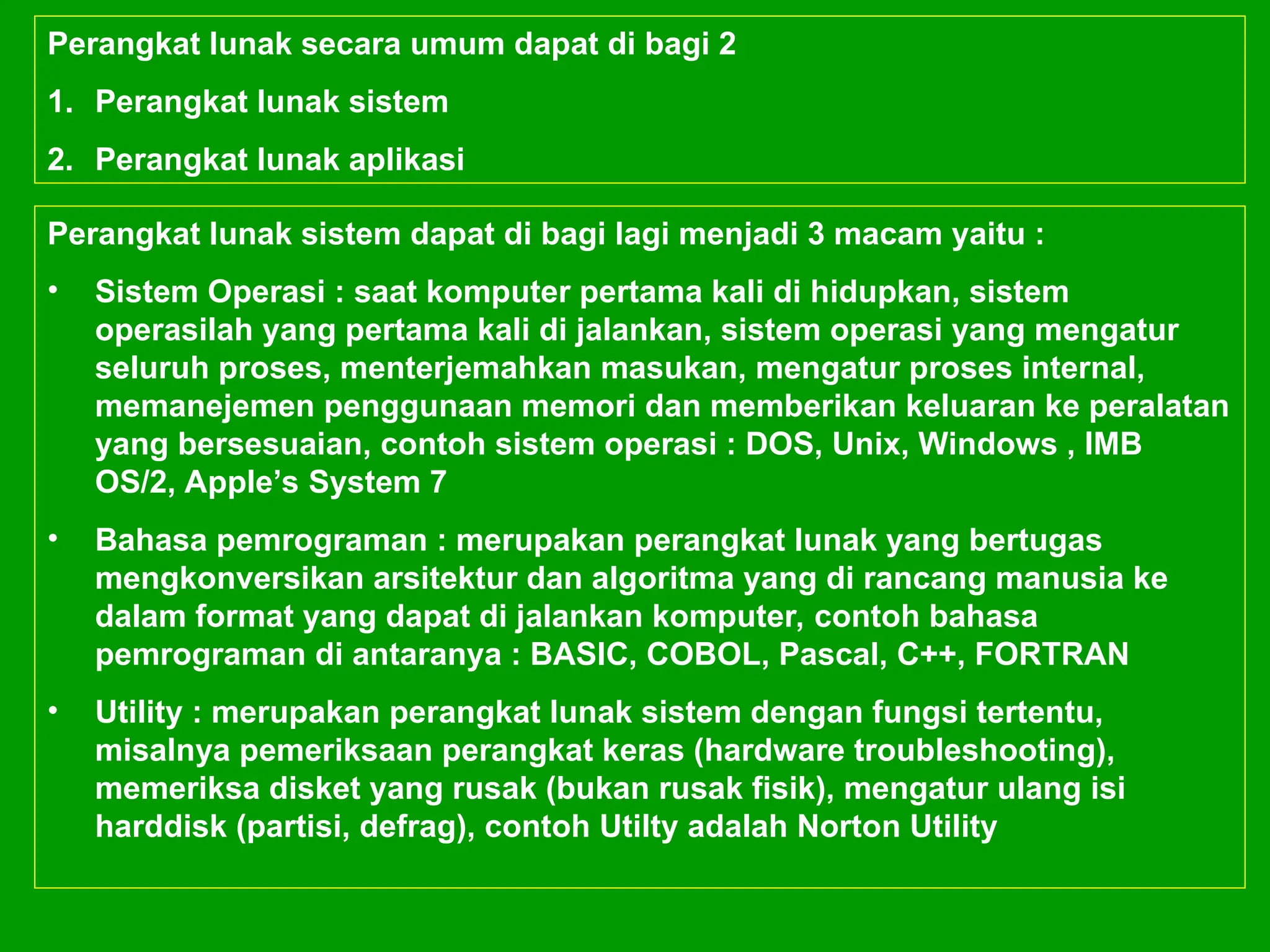 Desain Perangkat Lunak dalam pengembangan perangkat lunak | PPT