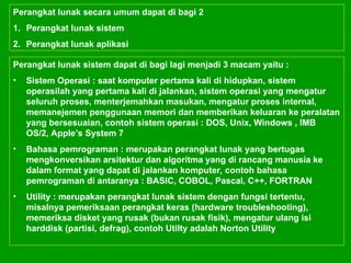 Desain Perangkat Lunak dalam pengembangan perangkat lunak | PPT