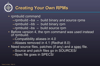 RPM Packaging 101 (Old) | PPT
