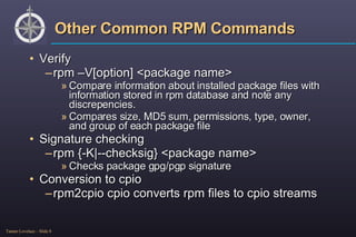 RPM Packaging 101 (Old) | PPT