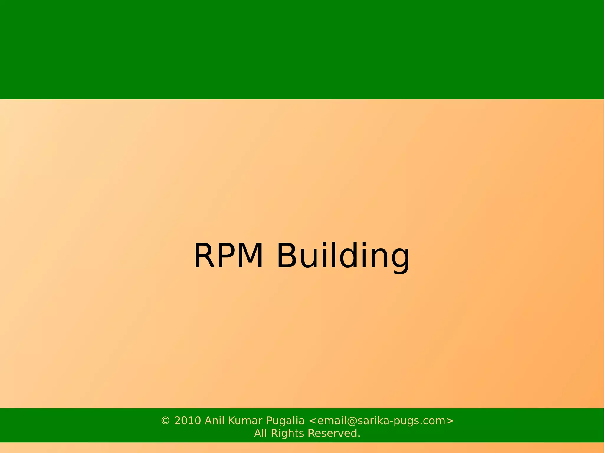 RPM Building | PPT