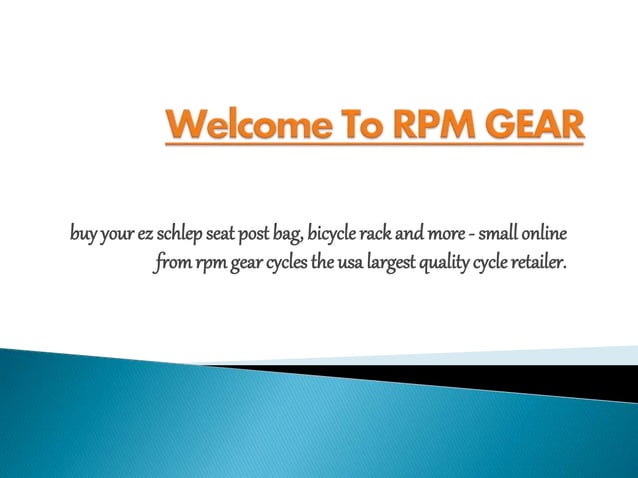 Rpm gear | PPT