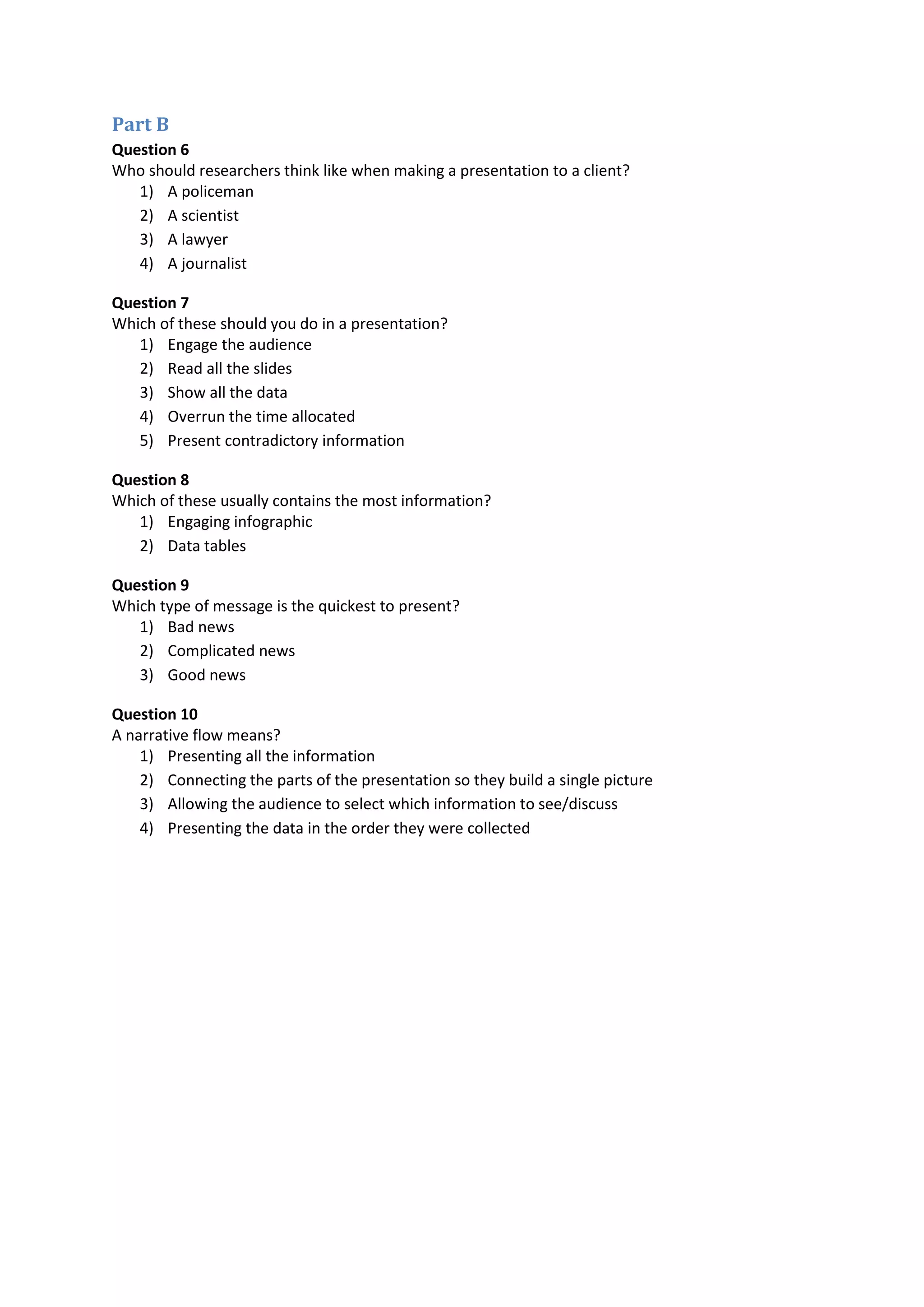 Rp mr course quiz 01 | PDF