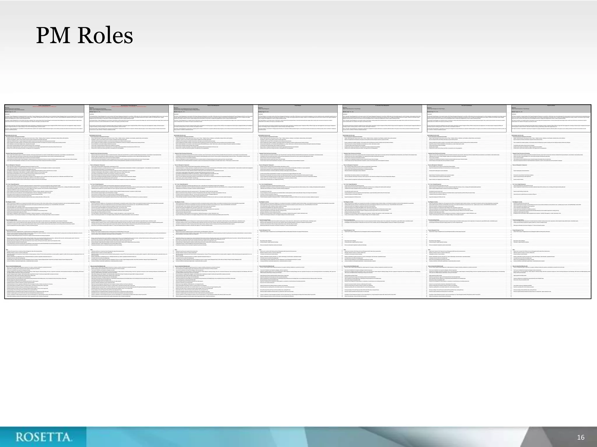 Project Management Overview: Process, Roles (Digital Agency version) | PPTX