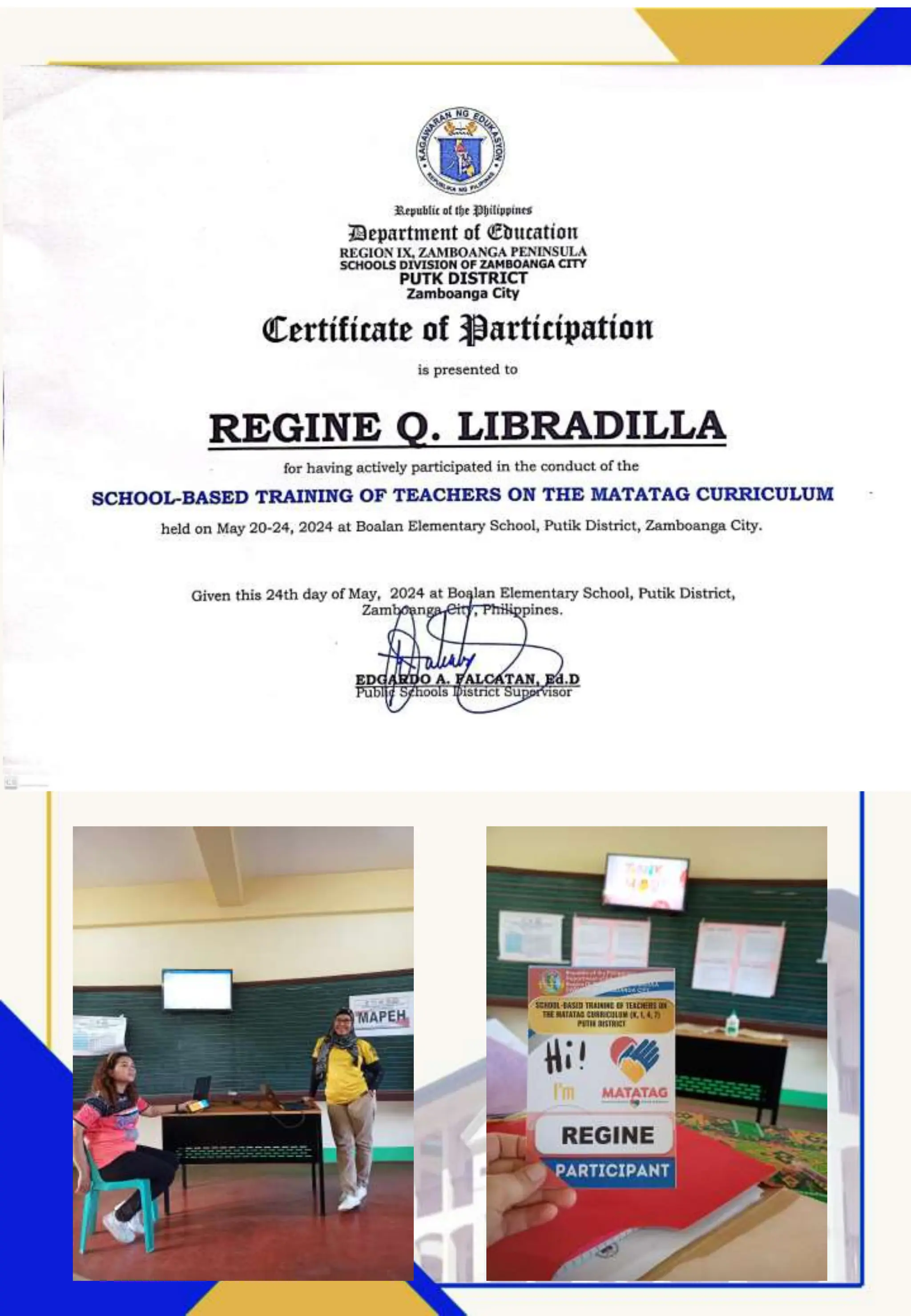 RPMS-23-24 SAMPLE TEMPLATE WITH PICTURES | PPTX | Educational ...