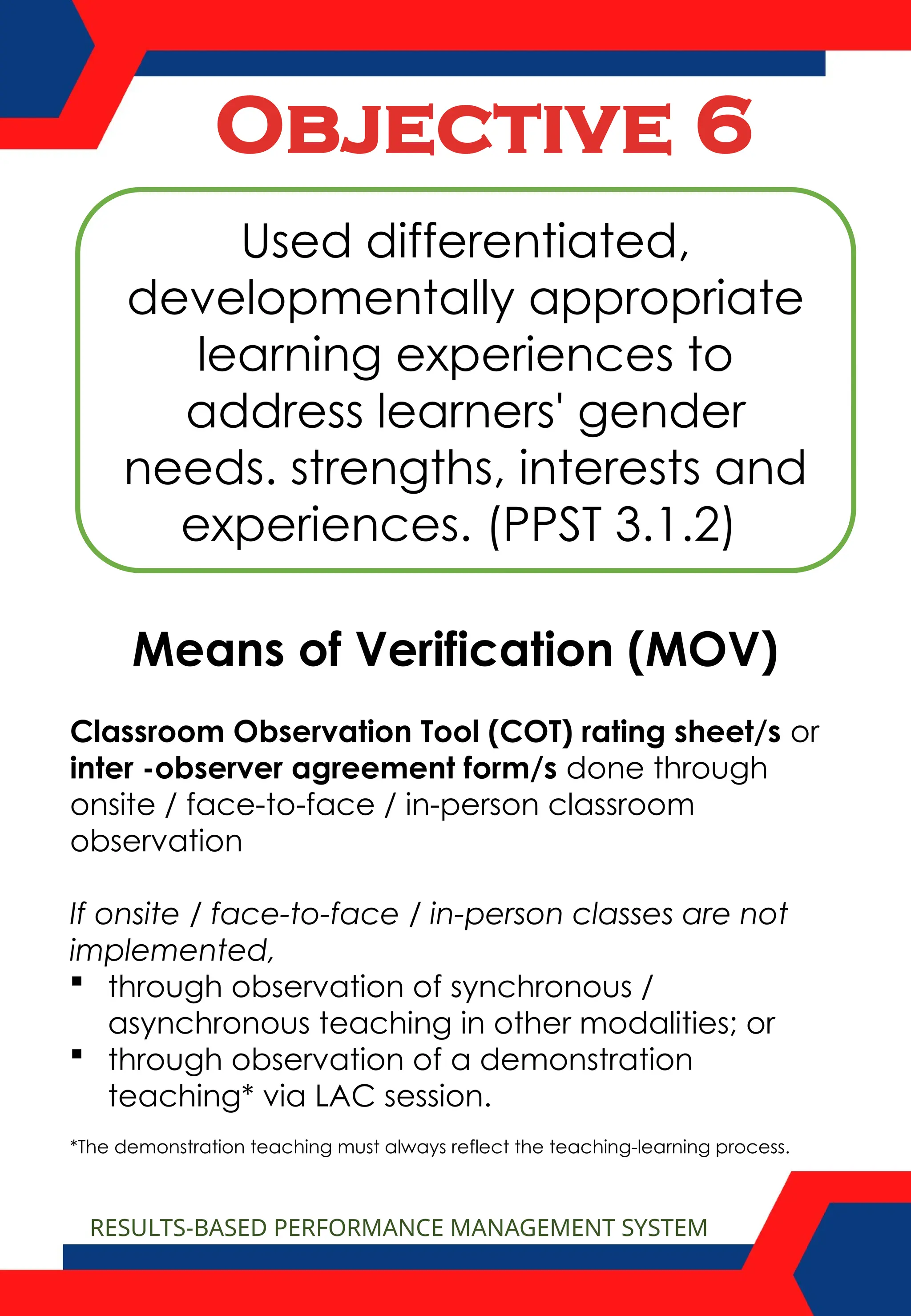 Rpms Portfolio-for teacherTemplate.pptx 2023-2024 | PPTX
