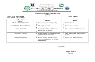 Rpms format | DOCX | Education