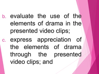 English 8-2nd Quarter DLP 22 Elements of Drama | PDF