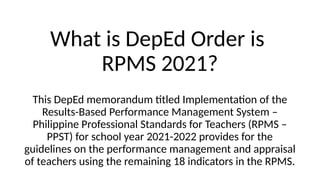 School Learning Action Cell (RPMS Roll-Out.pptx ) | PPT