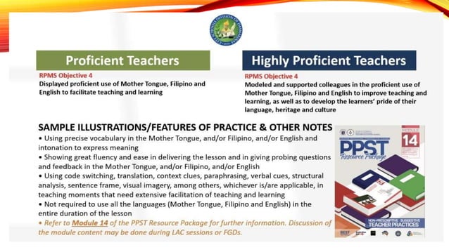 RPMS SLAC 2023-2024.pptx | Education