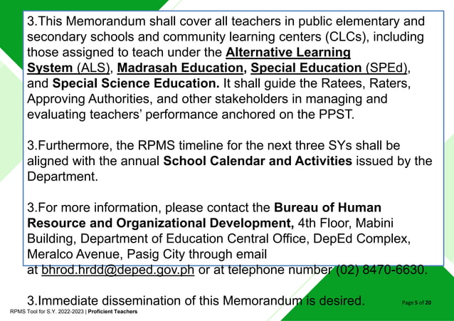 RPMS Tool for Proficient Teachers SY 2022-2023 2.pptx