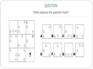 Ravens progressive matrices test | PPTX