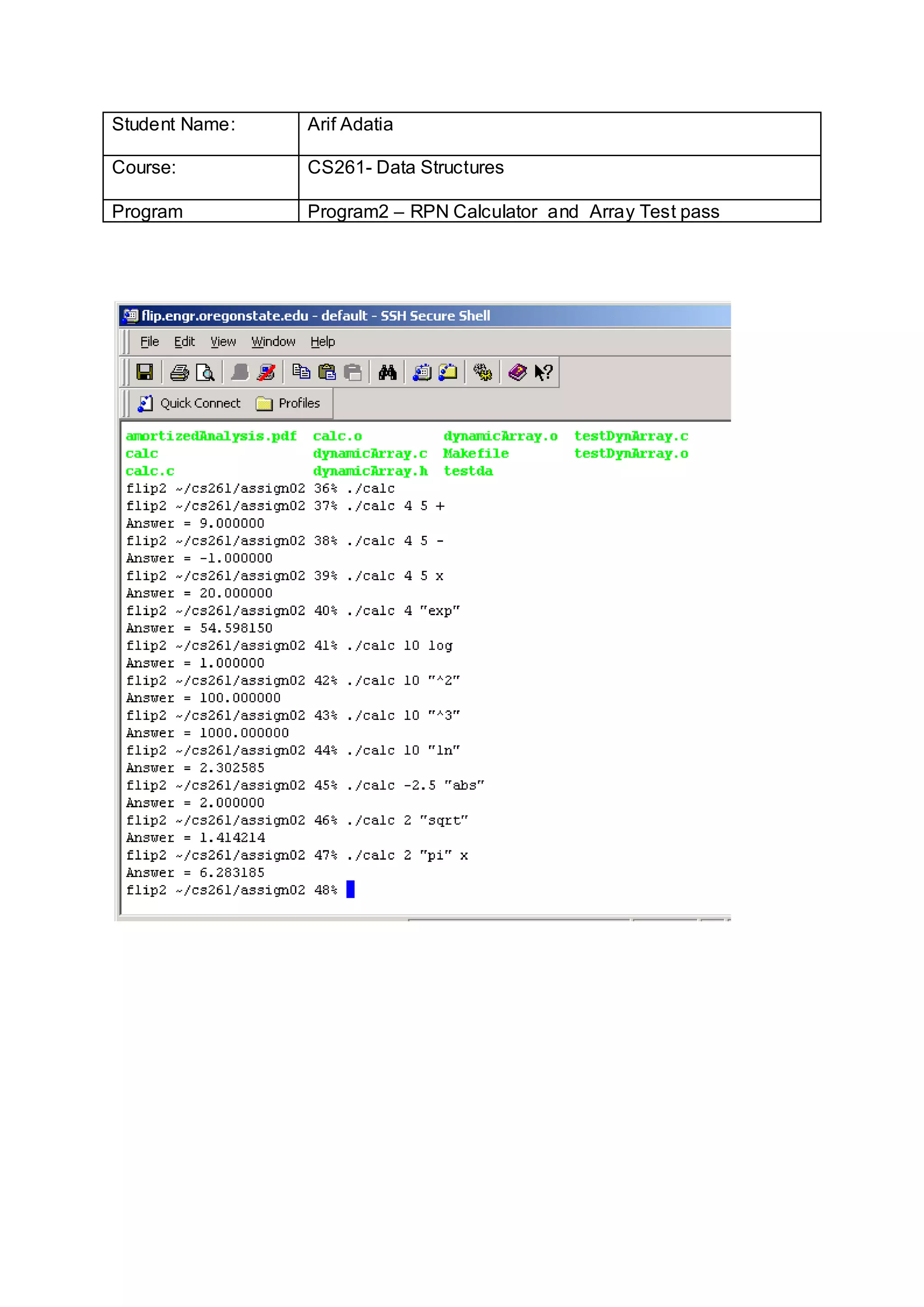 RPN Calculator | PDF