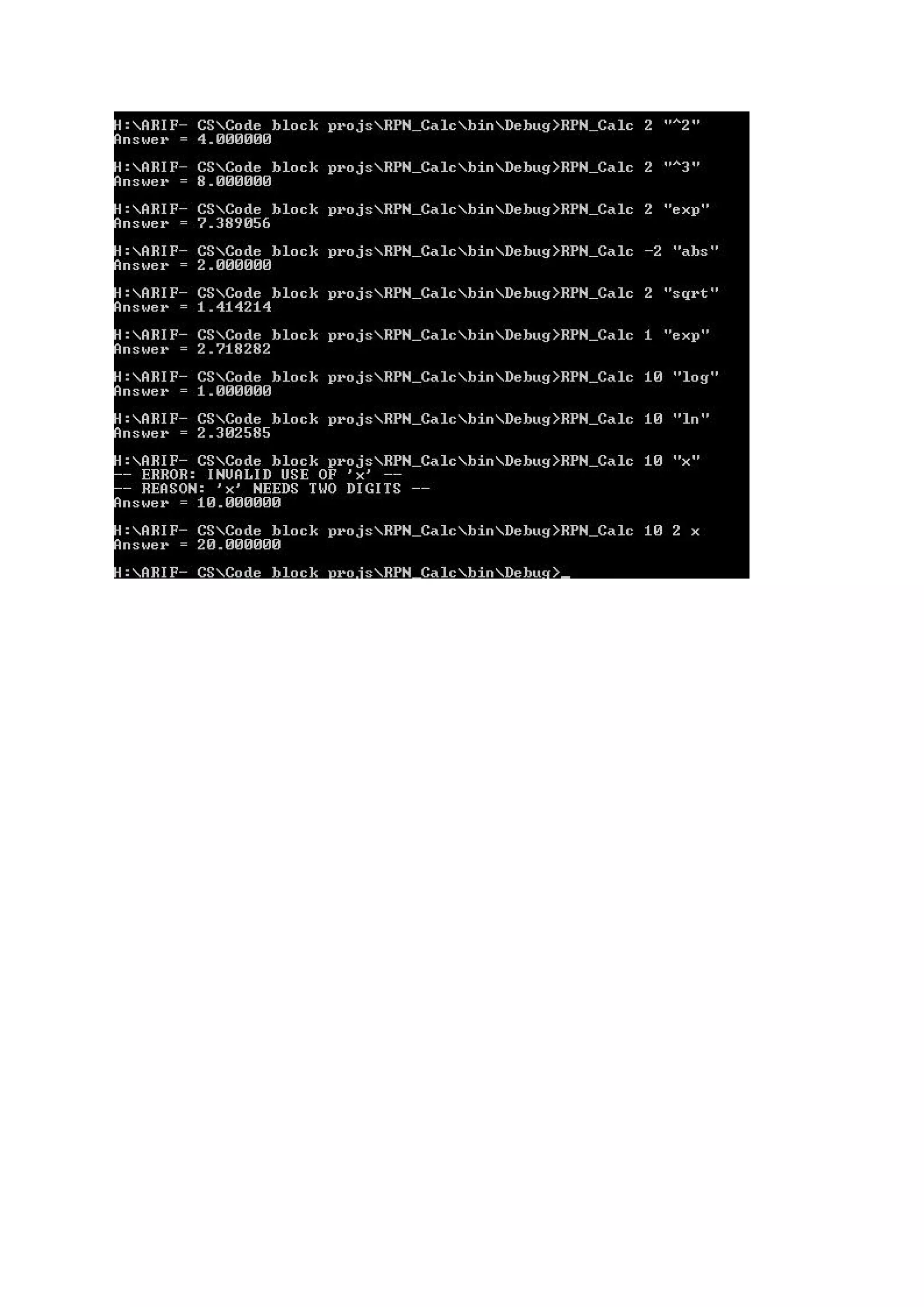 Rpn Calculator Pdf