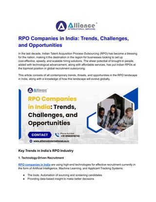 RPO Companies in India_ Trends, Challenges, and Opportunities.pdf
