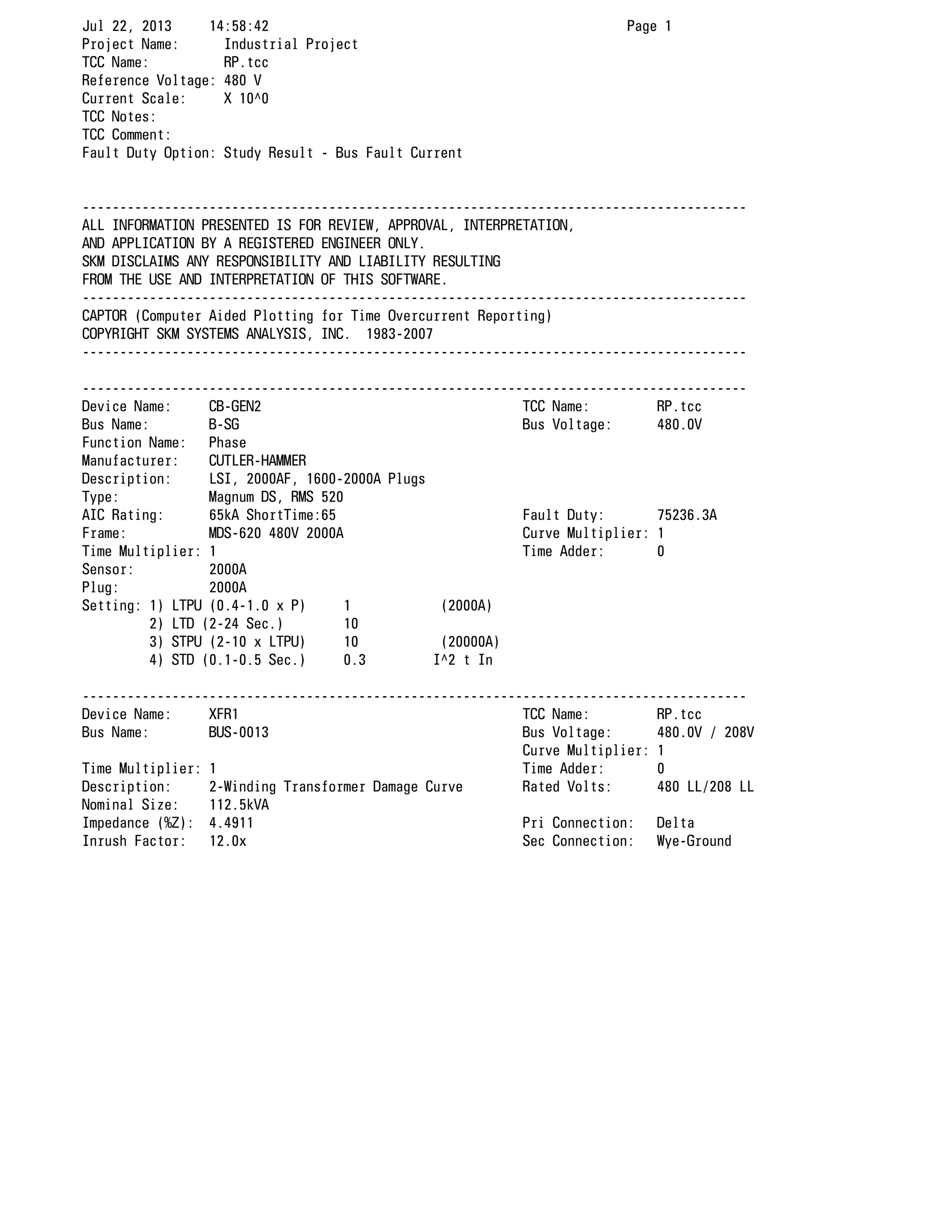 Rp ocpd coordination report 07-23-13 | PDF
