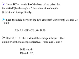Resolving power of Prism Brief Theory .pptx