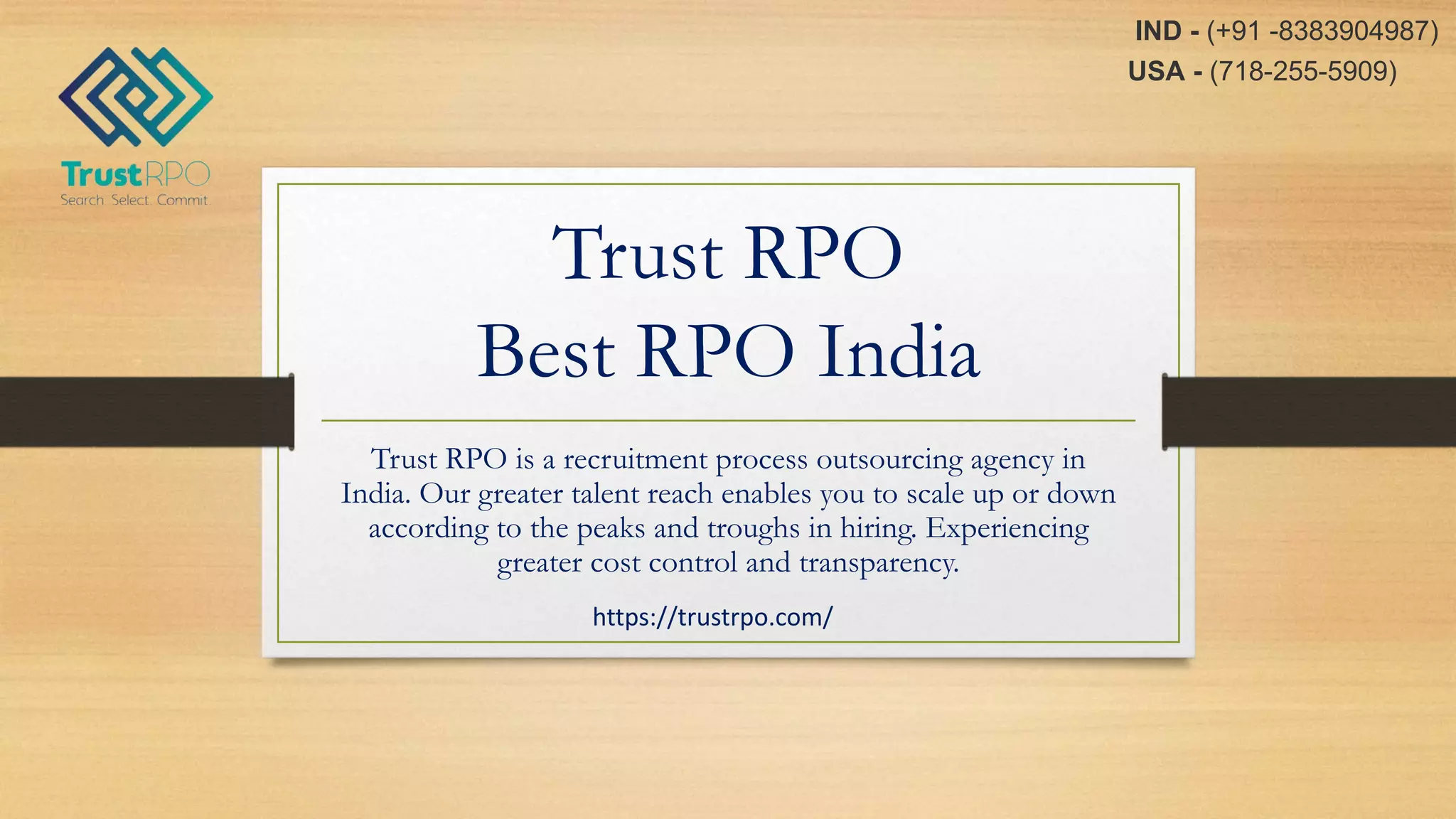 RPO India - Trust RPO | PPT