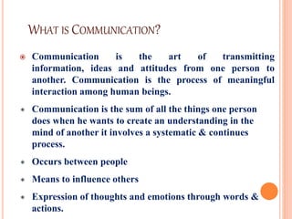 Process of communication | PPTX