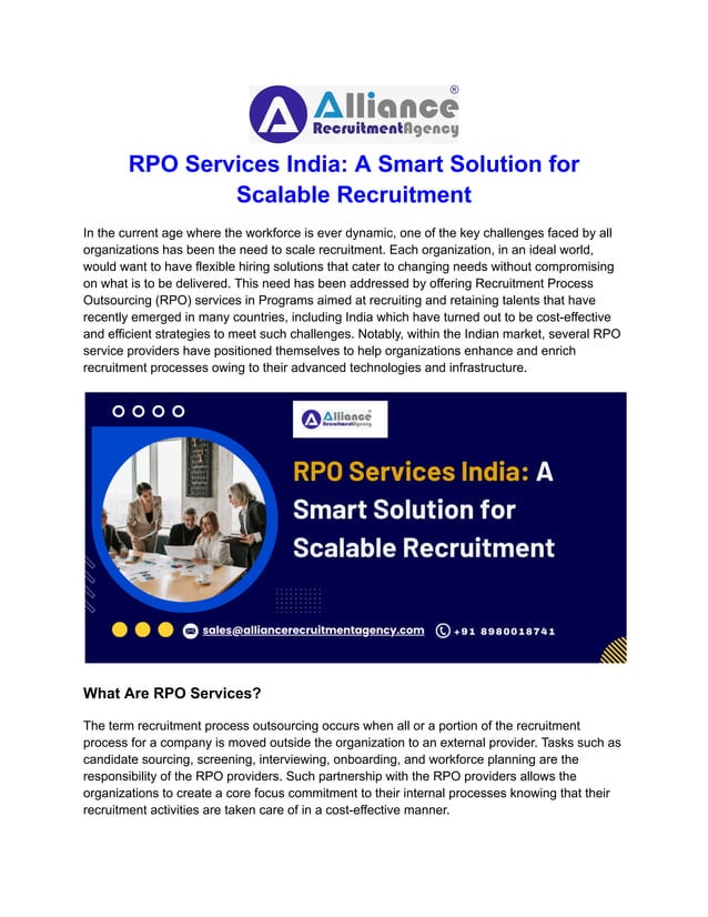 RPO Services India_ A Smart Solution for Scalable Recruitment.pdf