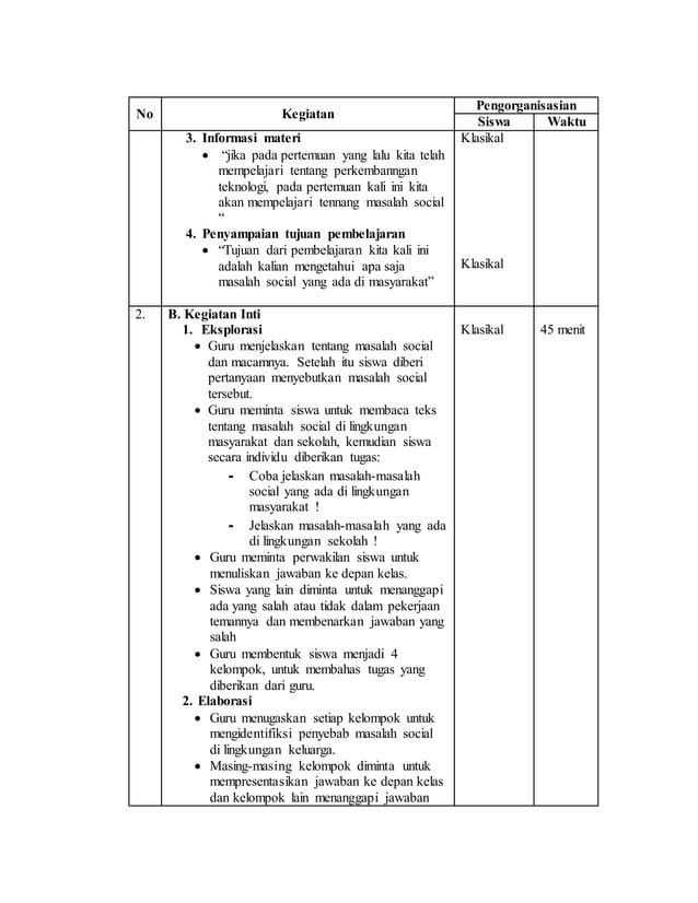 RPP KTSP kelas IV IPS | DOCX