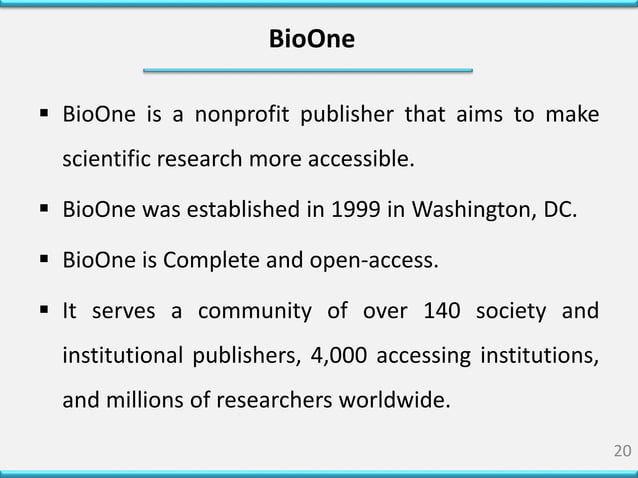 Cancer genome databases & Ecological databases | PPT