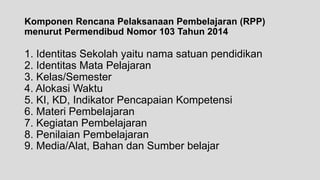 RENCANA PELAKSANAAN PEMBELAJARAN | PPTX