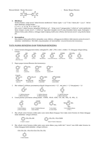 Rpp benzena-dan-turunan | PDF