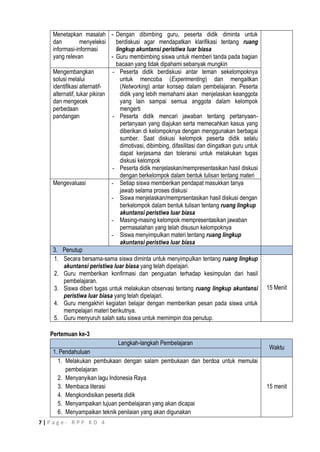 Rpp kd 4-akt lembaga aploud | PDF