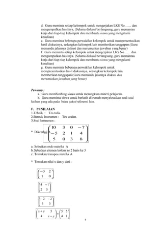 Rpp matematika-xii-ips | DOC